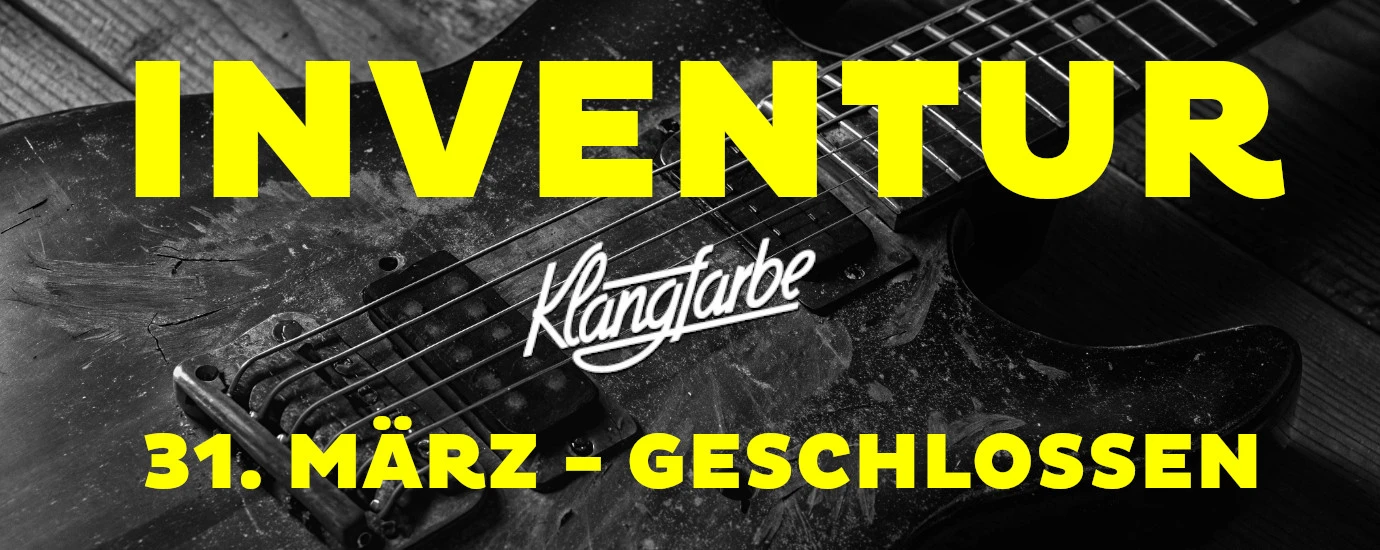 Willkommen beim Musikhaus Klangfarbe