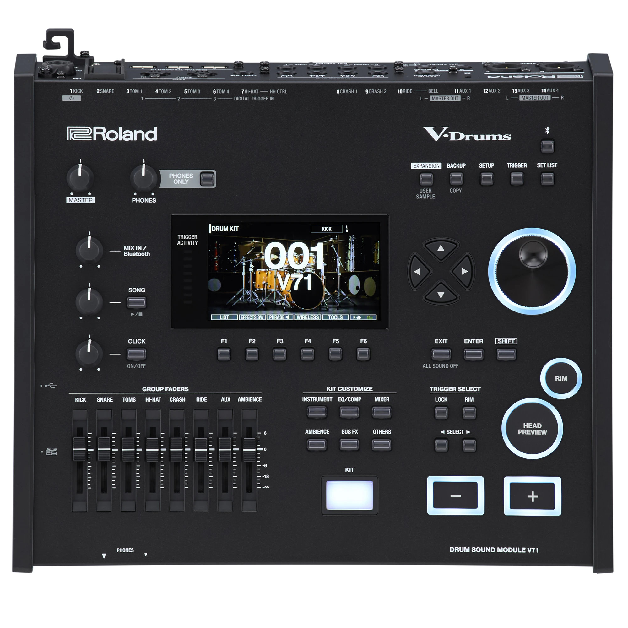 E-Drum Modul: Roland V71 V-Drum Sound Modul