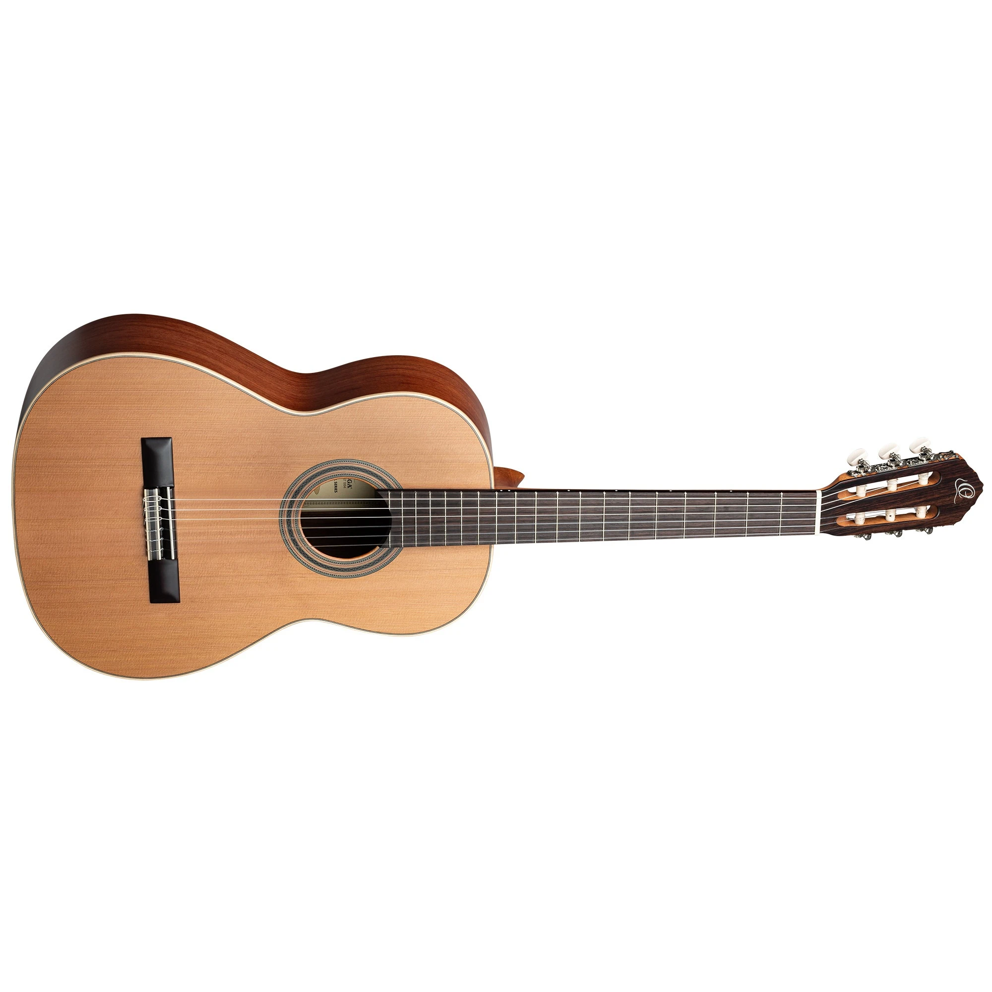 Klassikgitarre: Ortega R18SSN Zeder/Bubinga "SMALL NECK" inkl. Bag