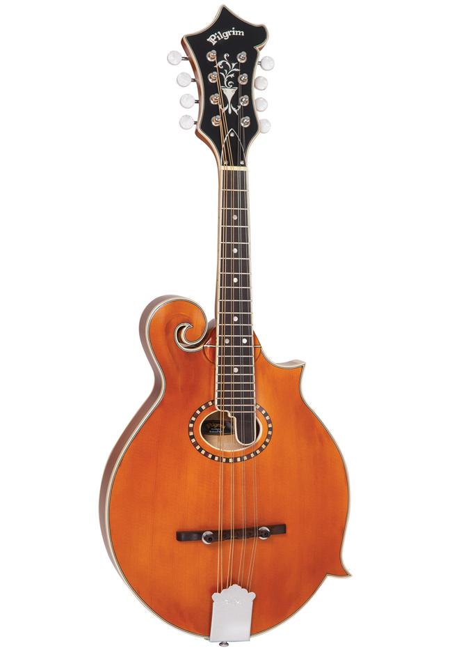 Mandoline: Pilgrim VPM-400 Mandolin F-style Aged Natural