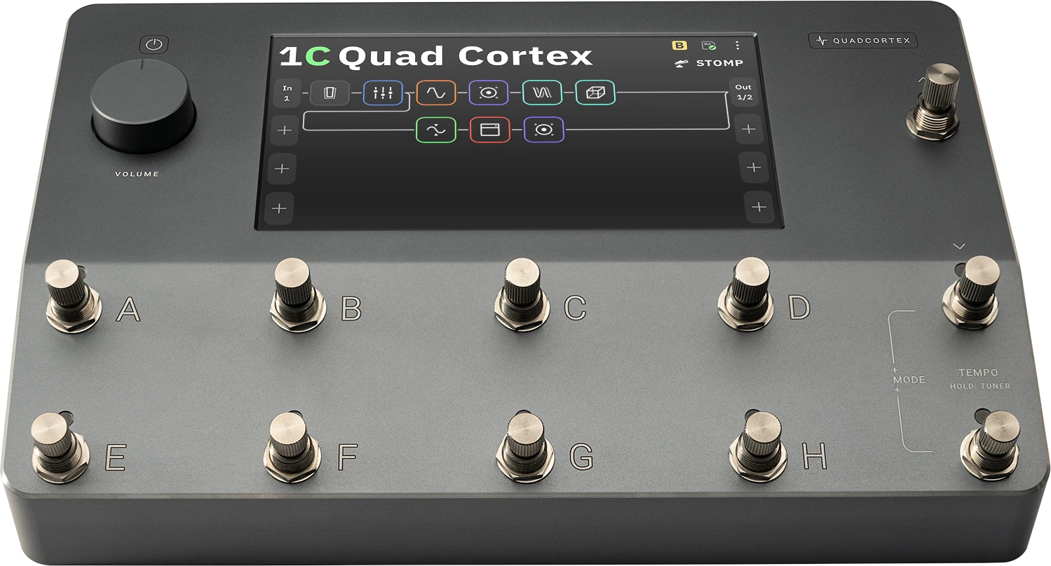 Multi-Effekt Prozessor/Modeler: Neural DSP Quad Cortex