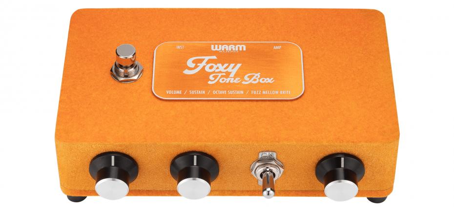 Fuzz Pedal: Warm Audio Foxy Tone Box