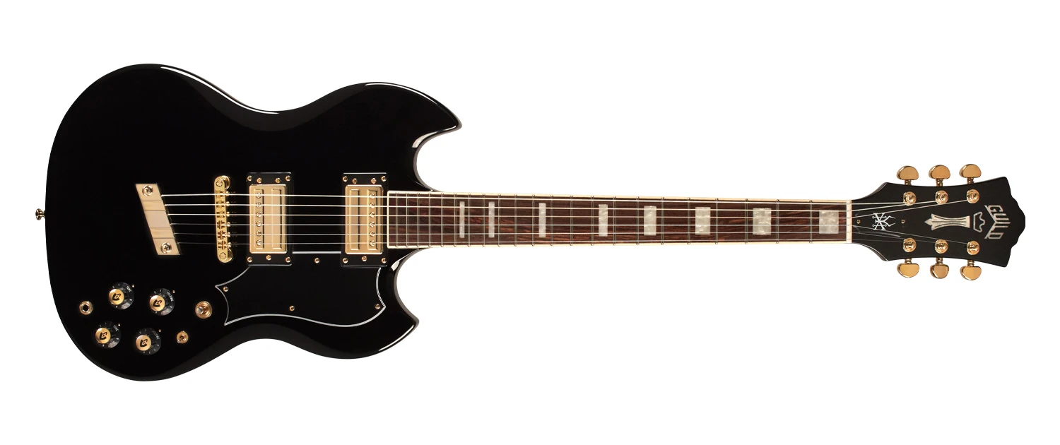 E-Gitarre: Guild Polara Kim Thayil black