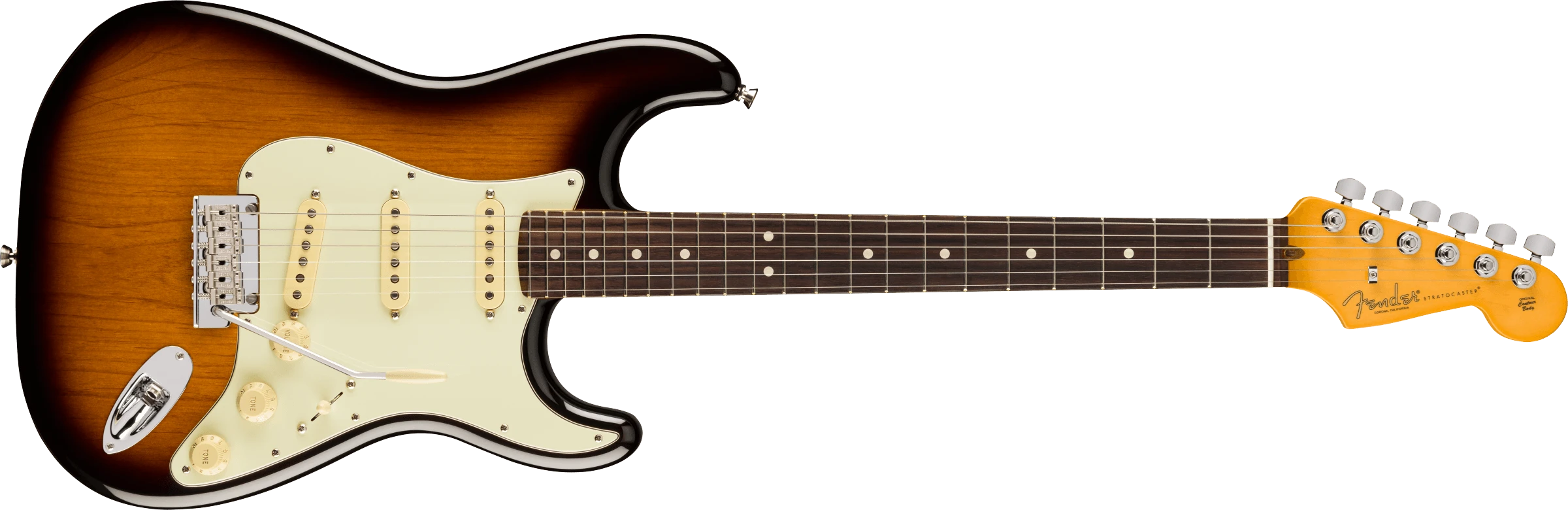 E-Gitarre: Fender Strat AM Pro II SSS 2TS/rw 70th Anniversary B-Stock