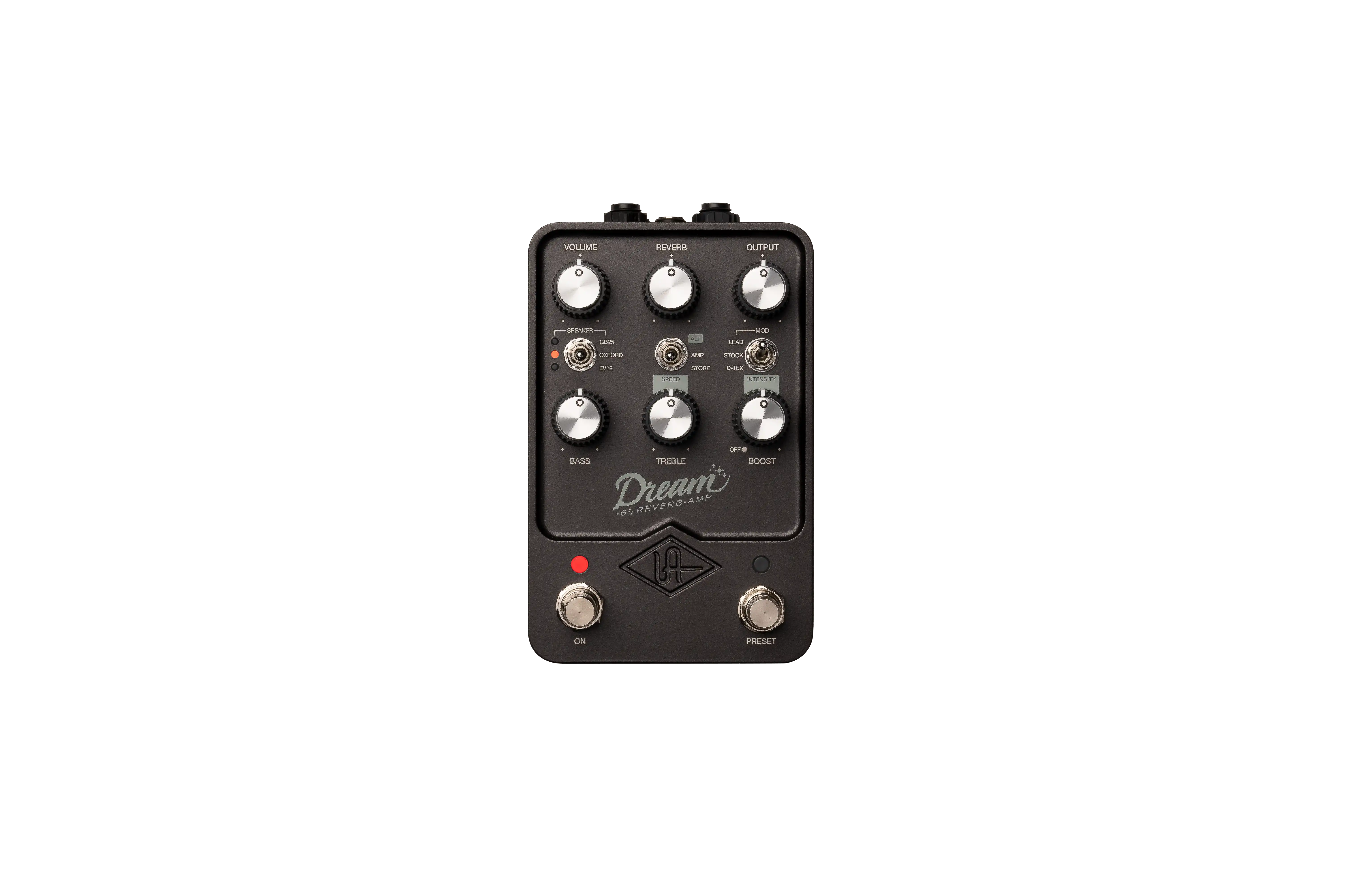 Amp in a Box Pedal: Universal Audio Pedal UAFX Dream 65 Reverb