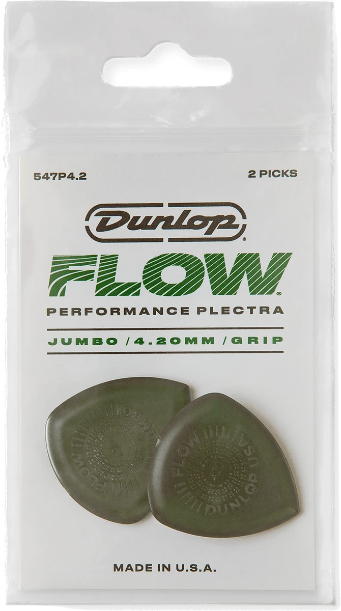 Plektren: Dunlop Flow Jumbo Picks 4,2mm