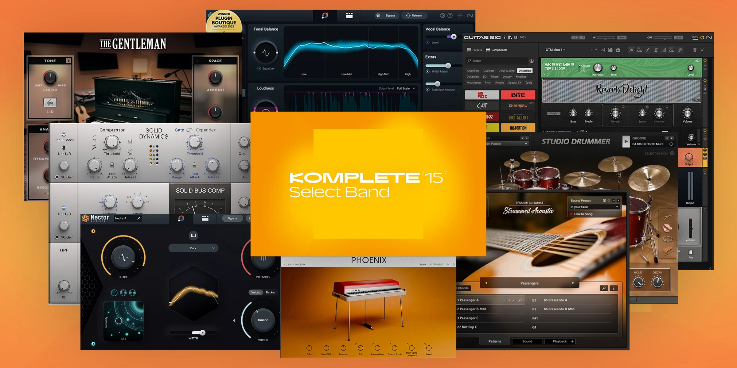 Software / Seriennummer: NI Komplete-15 SELECT Band