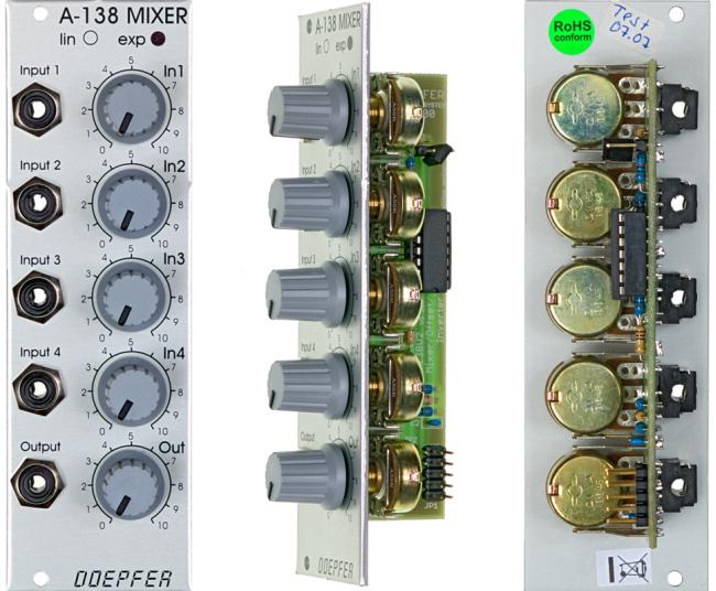 Synthesizer: Doepfer A-138a Mixer linear