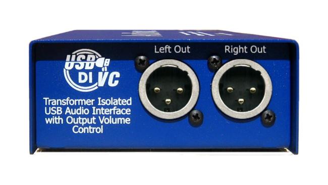 USB Stereo DI-Box: ARX AudiBox USB DI VC