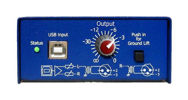 USB Stereo DI-Box: ARX AudiBox USB DI VC