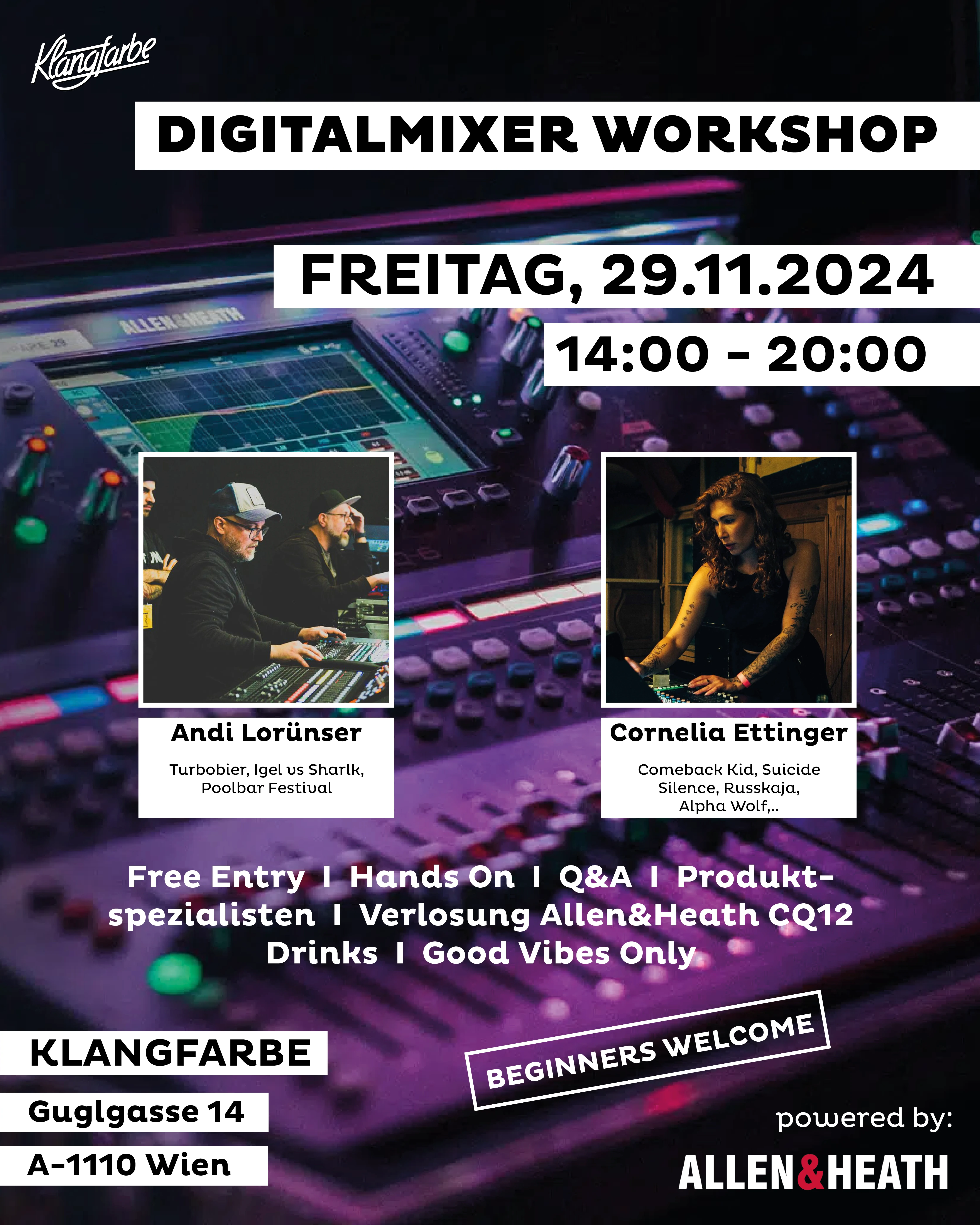 Willkommen beim Musikhaus Klangfarbe